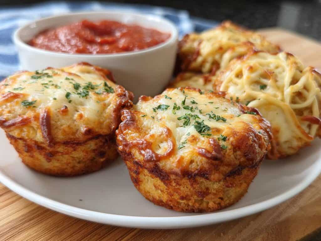 Ground Chicken Parmesan Muffins: 20-Min Savory Delights - RecipesBySophia