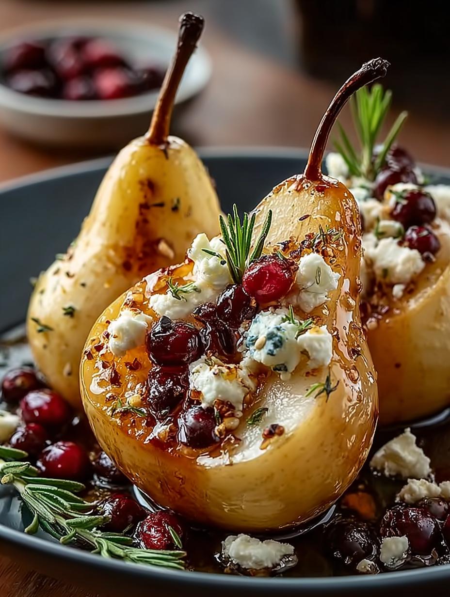 Baked Pears Appetizer: 5 Elegant Feta Honey Pears Ideas - RecipesBySophia