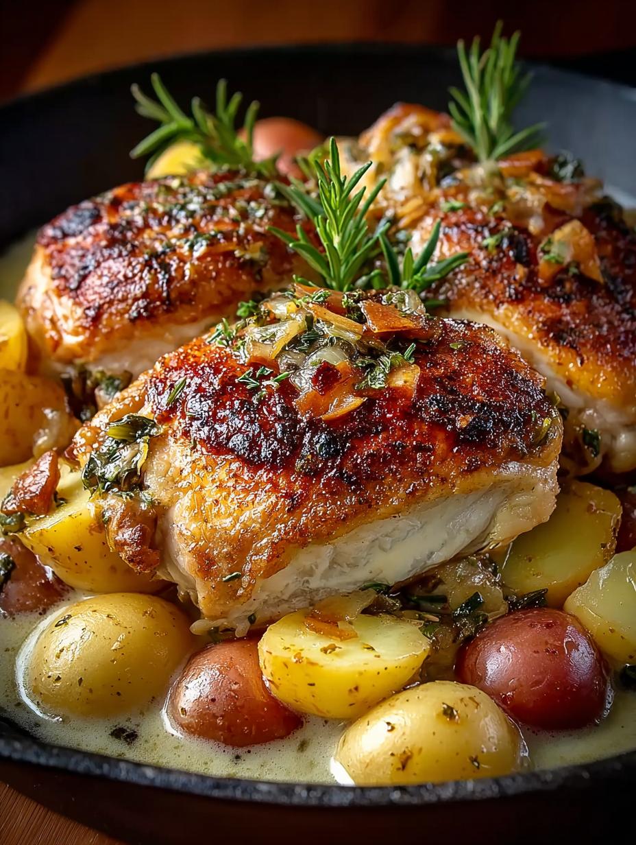 Creamy Chicken Normandy: A Cozy French Delight - RecipesBySophia