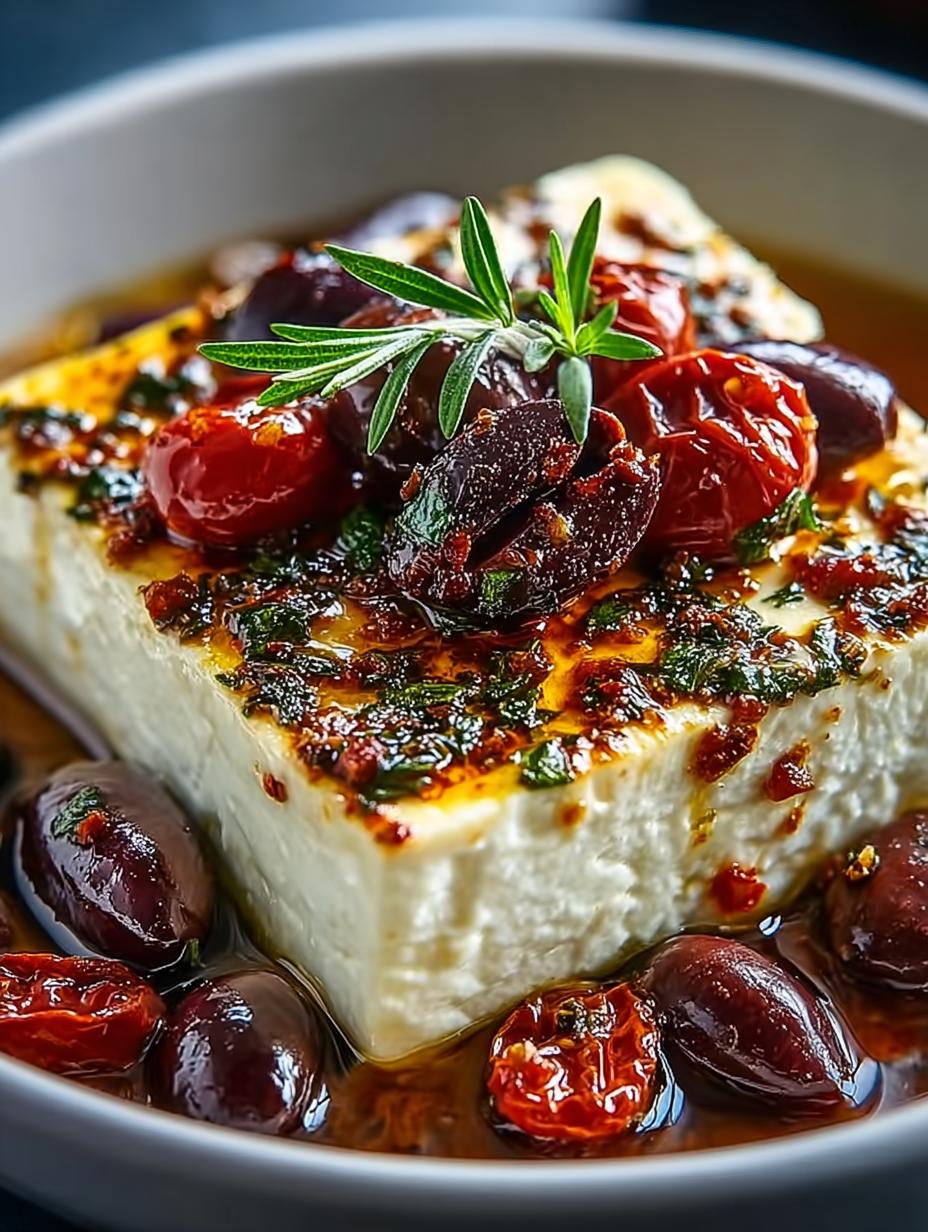 Baked Feta with Olives: 7 Savory Secrets to Delight - RecipesBySophia